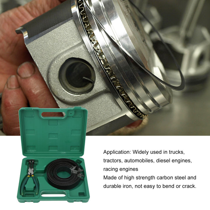 Ring Compressor Cylinder Installer Piston Ring Compressor Set 14 Band ...