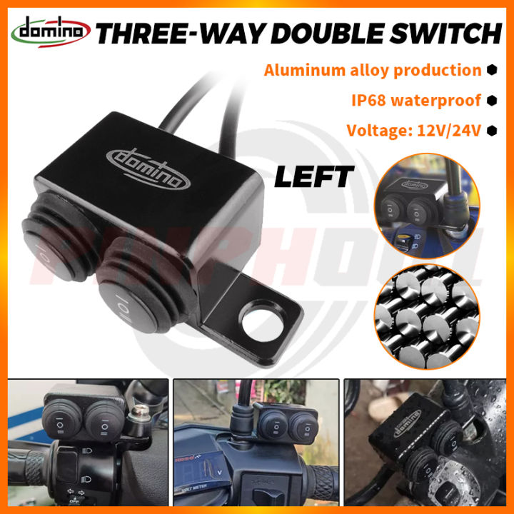 E&M Domino Dual 3ways Switch Side Mirror Mount Mini Driving Light Left ... E&M Domino Dual 3ways Switch Side Mirror Mount Mini Driving Light Left ...