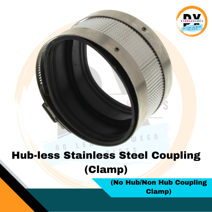 HUB-LESS S304 Stainless Steel Coupling (Clamp) | Lazada PH