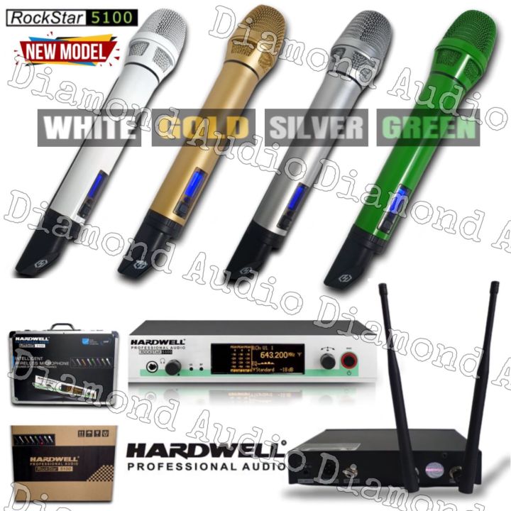 Mic Wireless Hardwell RockStar5100 Original Single Microphone Rockstar ...
