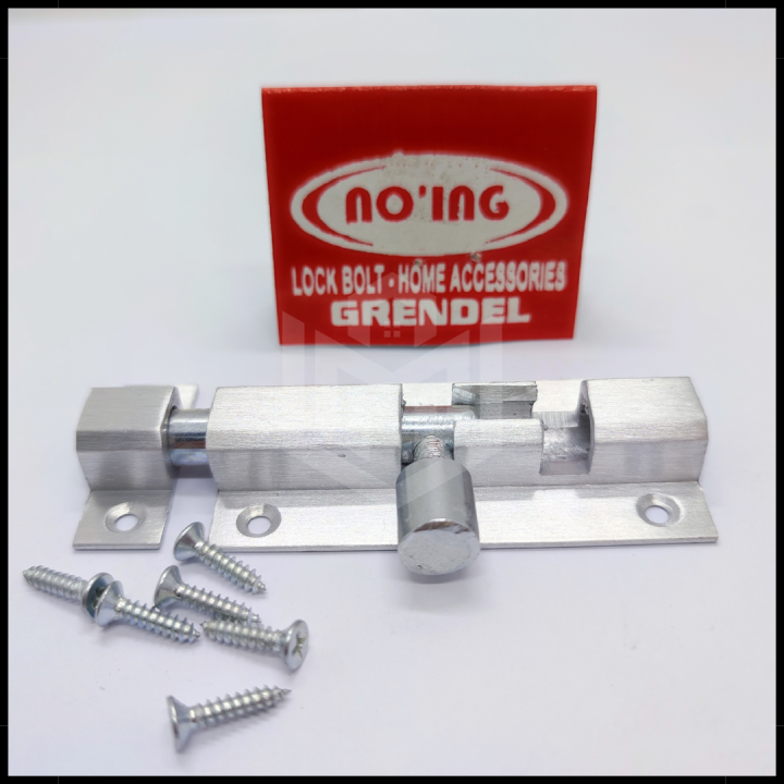 Grendel Alumunium 3 Inch Noing / USH | Lazada Indonesia