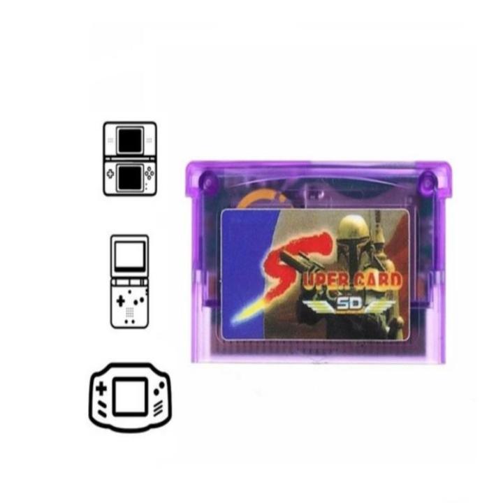สำหรับ GBA/GBASP/GBM/IDS/NDS/NDSL การ์ดเกมซุปเปอร์การ์ดคอนโซล | Lazada ...