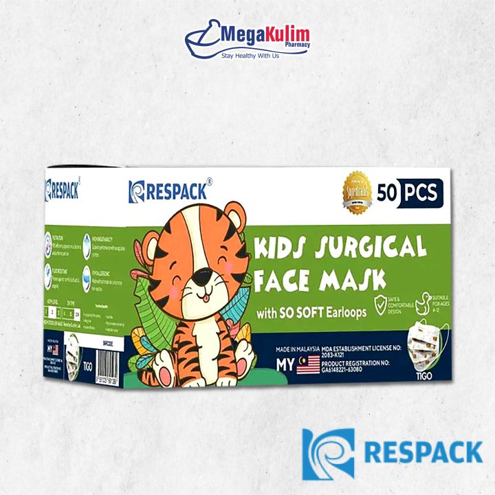 Respack Kids Premium Mask (50's/Box) | Lazada