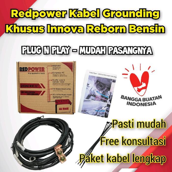REDPOWER PNP KABEL GROUNDING MOBIL KHUSUS TOYOTA KIJANG INNOVA REBORN ...