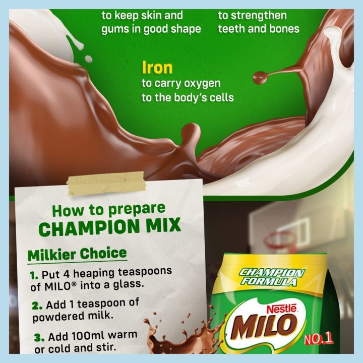 FOODMilo Activ-Go Choco Malt Powdered Milk Drink 24g - Pack of ...