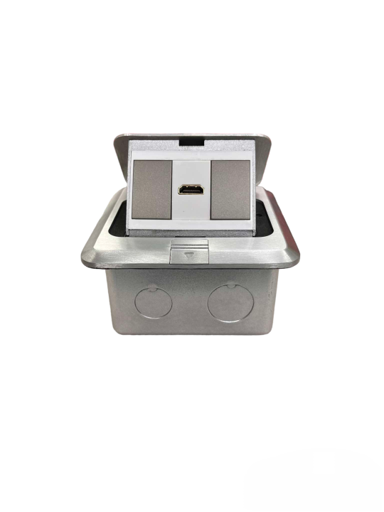 Floor Outlet Pop-up HDMI Outlet with Metal Utility Box ( T&J ), Pop up ...