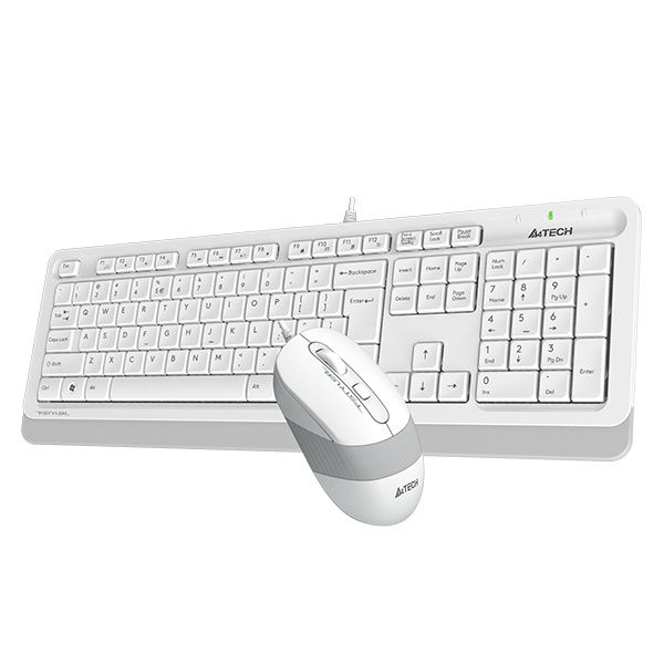 A4Tech Fstyler F1010 Keyboard Mouse Combo USB Set | Lazada PH
