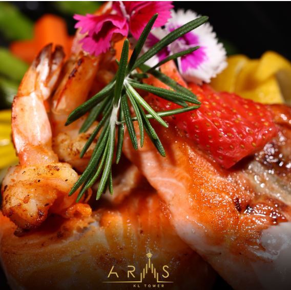 Buffet Dinner @ Aras Restaurant KL Tower Atmosphere 360 | Lazada