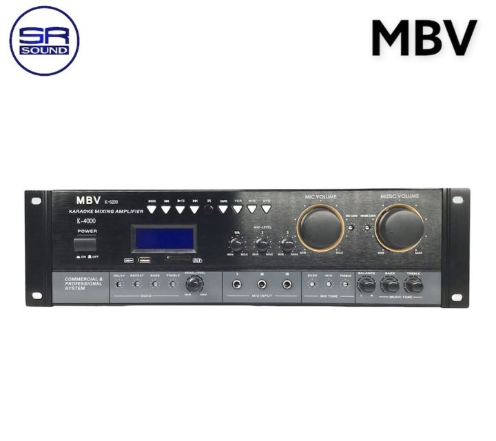 ฟรีค่าส่ง MBV K4000 แอมป์คาราโอเกะ (สินค้าใหม่แกะกล่อง มีหน้าร้าน ...