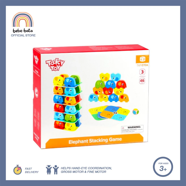 Tooky Toy Elephant Stacking Game | Lazada PH