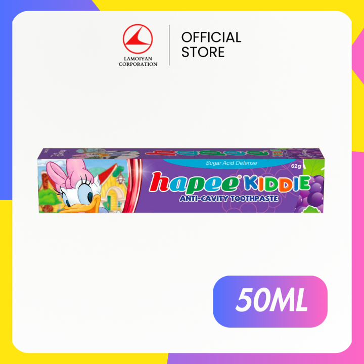 Hapee Kiddie Juicy Grapes Toothpaste 50mL | Lazada PH