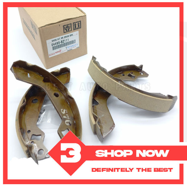 Genuine Toyota Brake Shoe for Toyota Wigo (2012 - 2022) - 04495-BZ111 ...