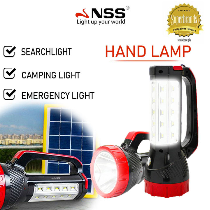 NSS multifunctional emergency light rechargeable flashlight waterproof ...