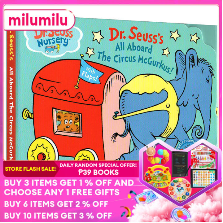Milu Dr Seuss's All Aboard the Circus Mcgurkus Children's Books ...