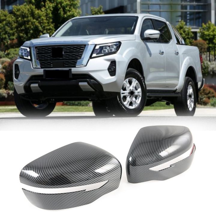 Car Rear View Mirror Cover Side Mirror Cap for Nissan Navara NP300 2019 ...