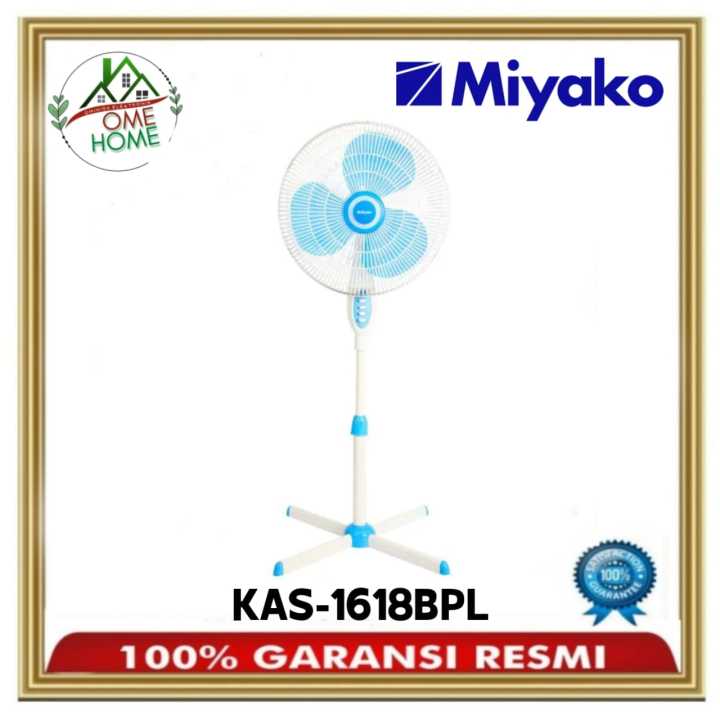 Miyako Kipas Angin Standing &Desk Fan Plastik 16" - KAS1618BPL | KAS ...