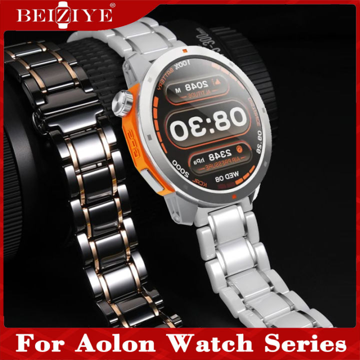 Cho Đồng hồ thông minh Aolon GT5 Pro Dây đeo bằng thép sang trọng Dây ...