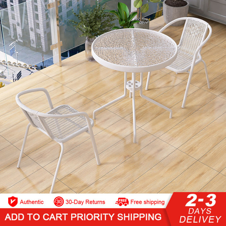 Outdoor tables and chairs, courtyard balcony leisure tables and chairs ...