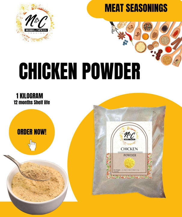Chicken Powder Seasoning 100g 250g 500g 1kg Herbs and Spices | Lazada PH