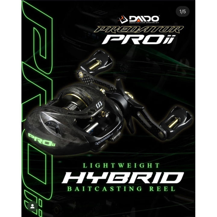 REEL BC DAN OVERHEAD DAIDO PREDATOR PRO LENGKAP TIPE | Lazada Indonesia