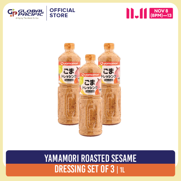 Yamamori Roasted Sesame Dressing 1L Set of 3 | Lazada PH