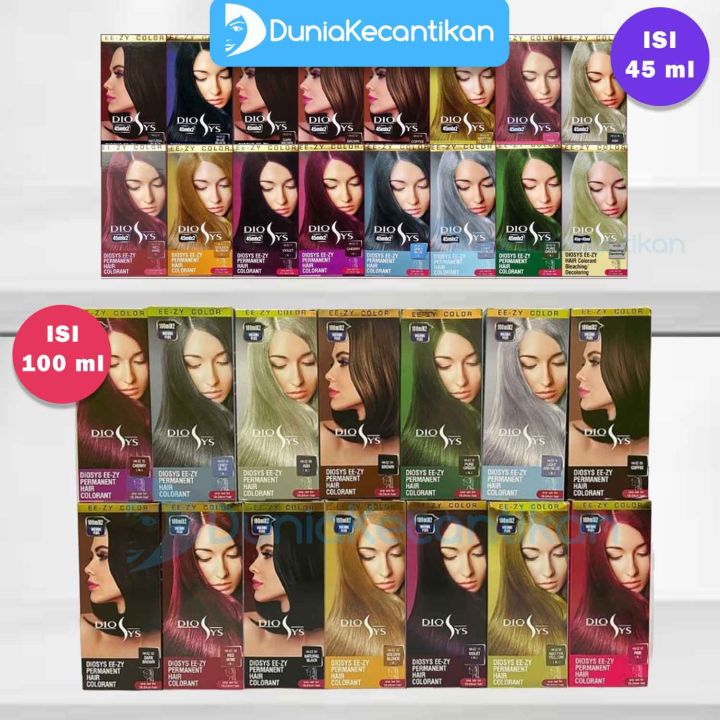 Diosys Semir Rambut Cat Pewarna Rambut Hari Color Permanent Dyosis ...