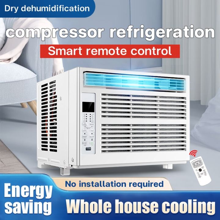 AC 1HP Aircon Window Type with Remote Control Inverter Air-conditioner ...