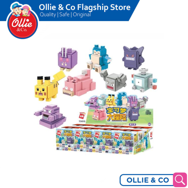 QMAN Blocks Pokémon Quest-Blind box-3rd wave Children Toy Gift for Kids ...