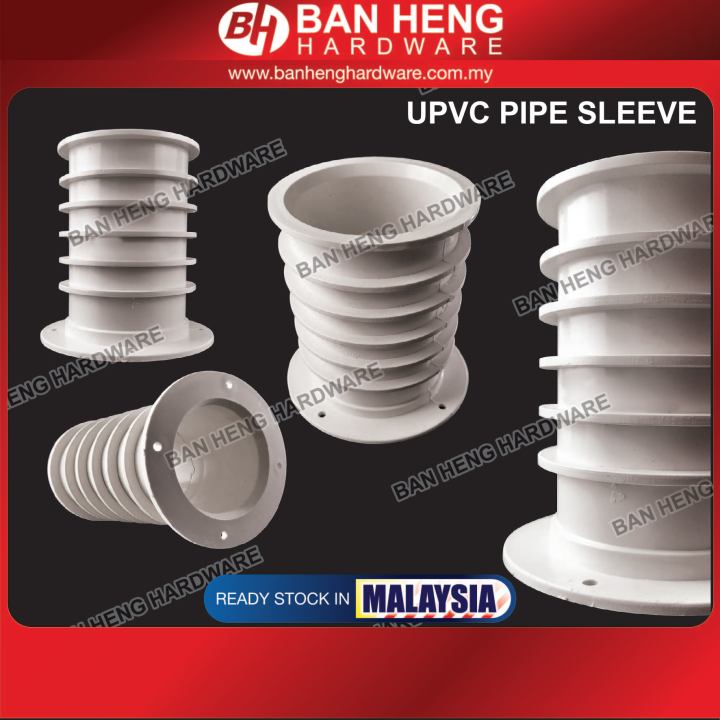 UPVC PIPE FITTING / SAMBUNGAN UPVC PAIP AIR / UPVC PIPE SLEEVE 56MM ...