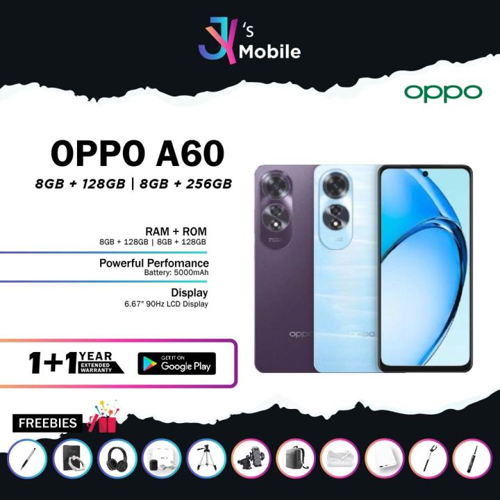 Oppo A60 (8GB RAM 128GB ROM) (8GB RAM 256GB ROM) - Original OPPO ...