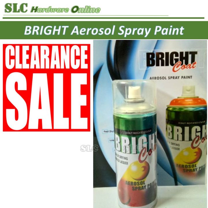 Bright Aerosol Spray paint 400ML CLEARANCE SALE | Lazada