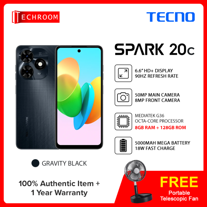 TECNO SPARK 20C | Dual Nano-SIM | Octa-core MediaTek Helio G36 ...