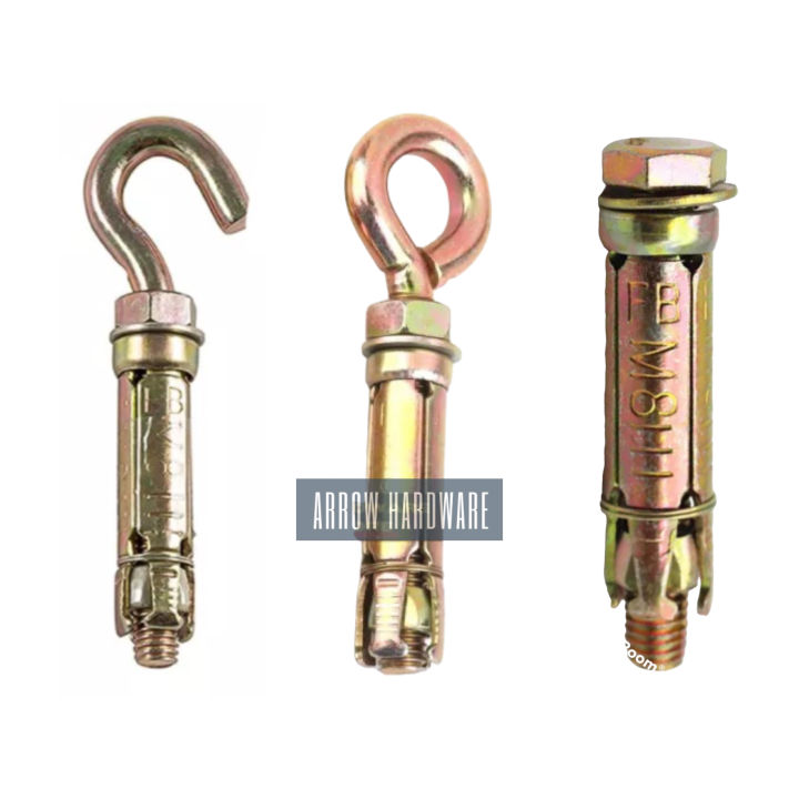 Concrete Expansion Shield Anchor With Eye Bolt Hook For Heavy Duty ...