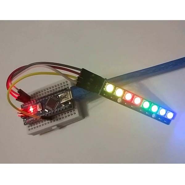 WS2812 5050 LED RGB A-RGB โมดููล LED 8-bit | Lazada.co.th