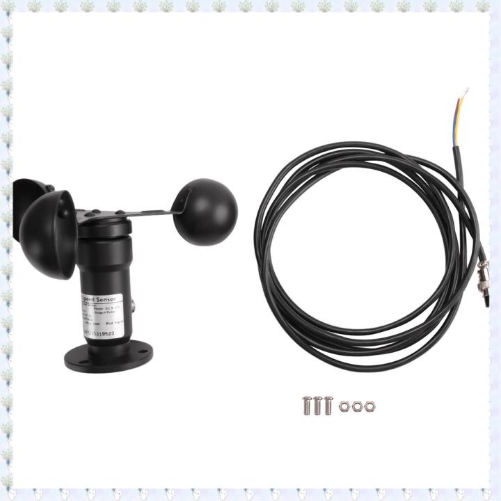 (OKIY) Pulse Signal Wind Sensor Digital Anemometer Pulse Signal Output ...