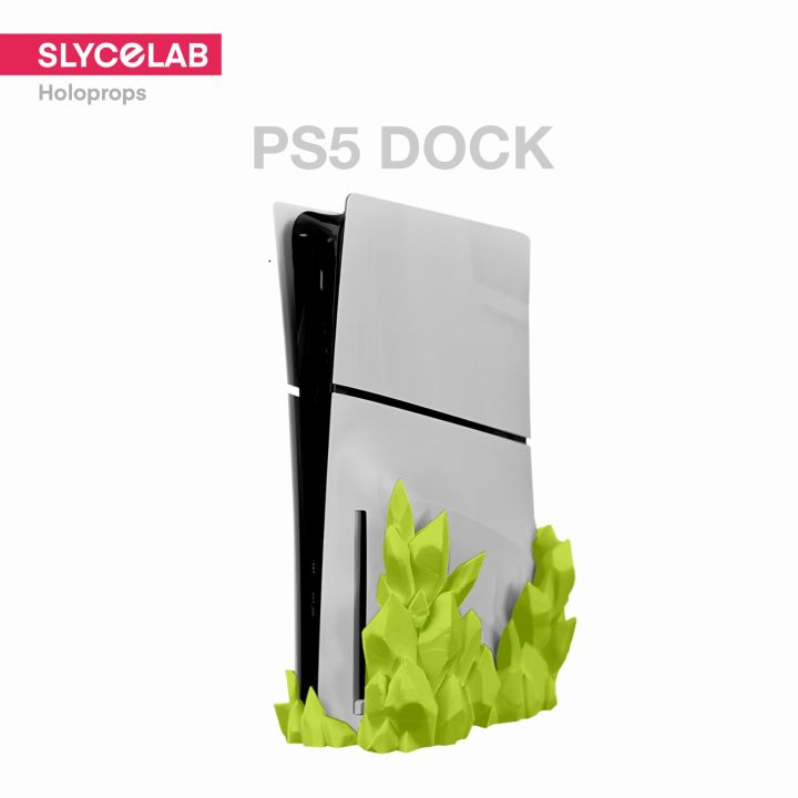SLYCELAB PS5 Slim Digital / Slim Disc / Disc Edition Crystal Dock 3D ...