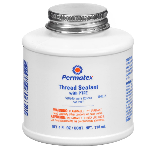 Permatex 80632 Thread Sealant with PTFE, 4 oz. | Lazada PH