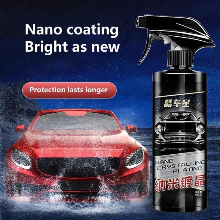 Car Wax Spray and Polish Two-in-one Coating Auto Car Wash and Wax Hydrophobic Nano Ceramic ...