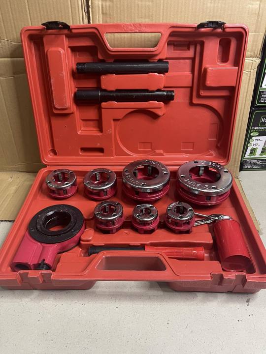 MAKUTE JAPAN 7 Pcs. Ratchet Die Stocks Tube Threader | Lazada PH