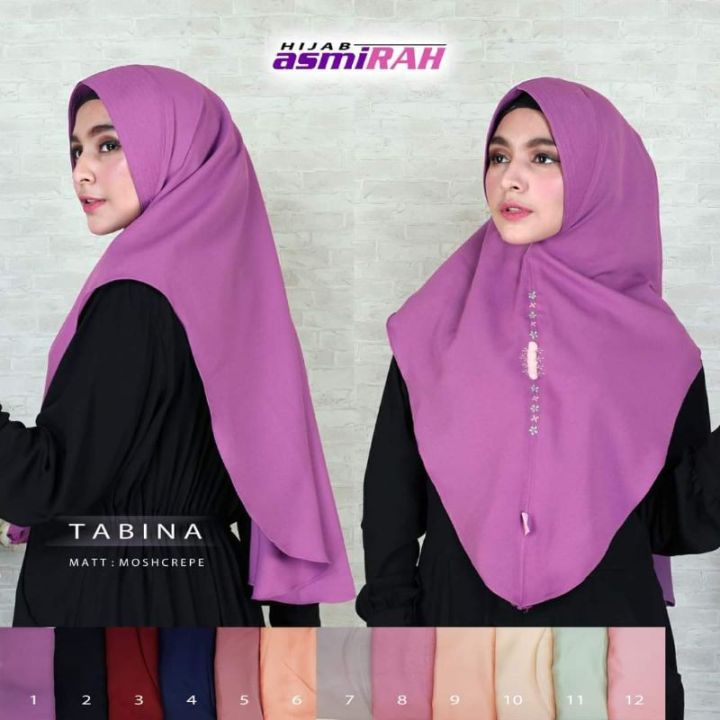Tabina Khimar ekslusif masa kini | Lazada Indonesia