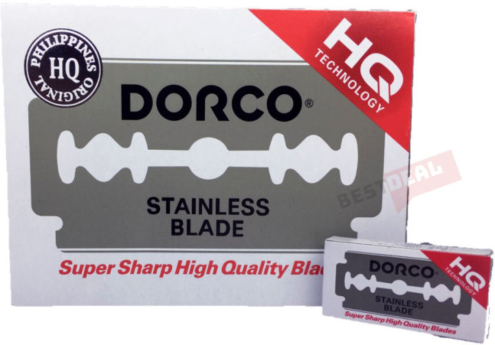 Dorco Stainless Blade (10 Packets of 10 Blades) | Lazada PH