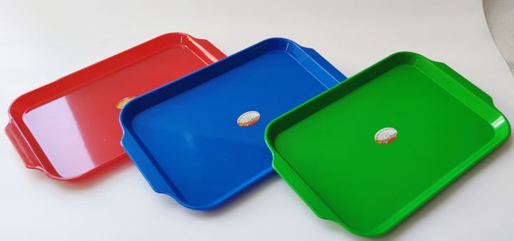 Plastic #8007 Mini Serving Tray 9.5" x 6" x .5" / Tip Tray School ...