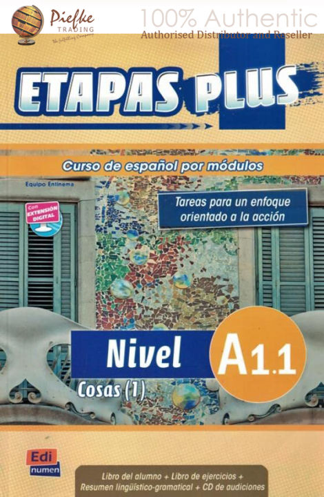 Etapas Plus : A1.1Student/workBook (100% genuine imported) 9788498482447 | Lazada Singapore