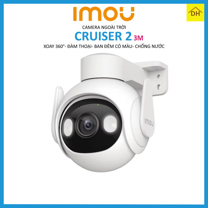 Camera IMOU PTZ CRUISER 2 3M 2K Xoay 360 Độ- Đàm Thoại 2 Chiều- Ban Đêm ...