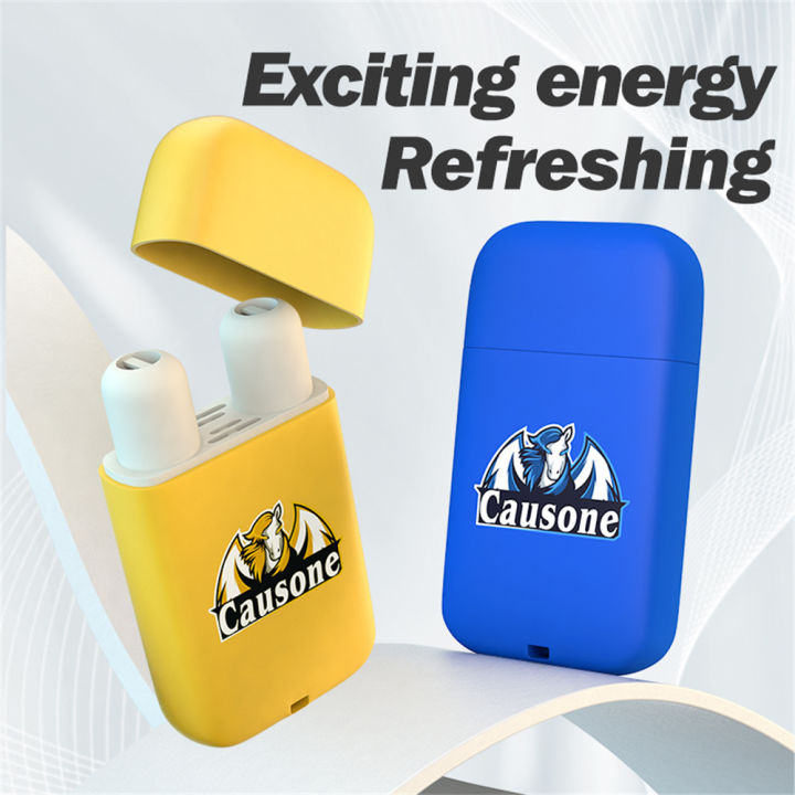 Nasal Herbal Box Double Hole Refreshing Stick Sleepy Driving Nasal Suction Causone Energy Bar ...