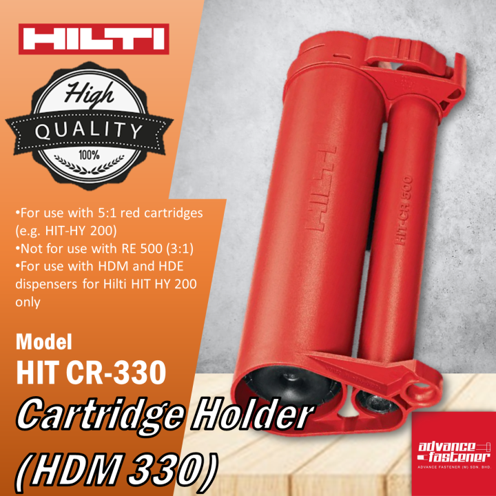 HILTI HIT CR-330 Cartridge Holder (Use for HDM 330) [ HY 200 ] | Lazada