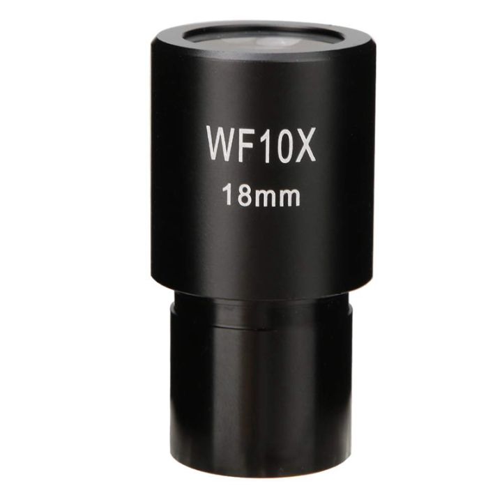 10X Microscope Eyepiece Wide Angle Optical Lenses Adapter Field 18mm ...