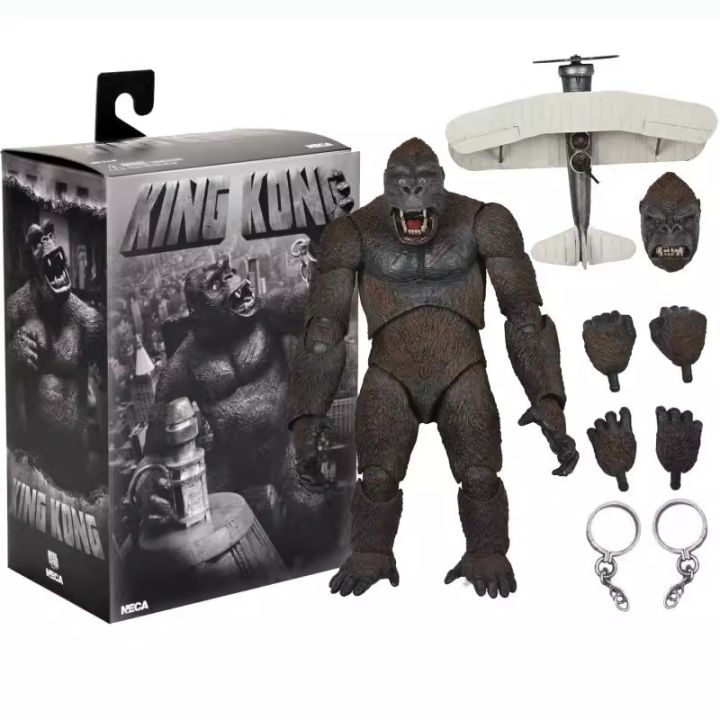 NECA King Kong VS Godzilla Skull Island Airplane PVC Action Figure ...