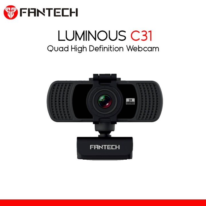 Fantech Webcam Luminous C31 / C30 with 2K QUAD HD Resolution, 4MP ...