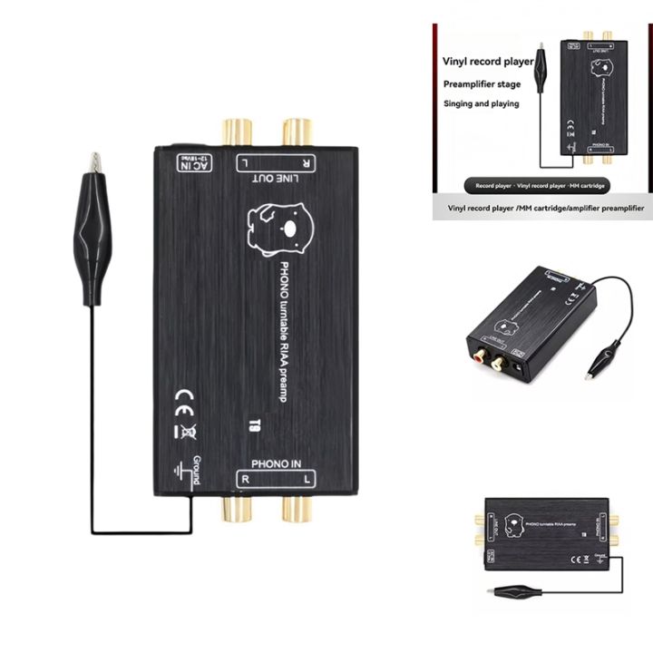 Mm Phono Stage Preamp LP Vinyl Record Player Turntable RIAA ...